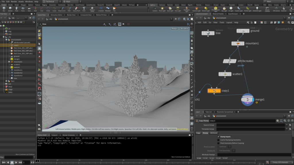 Introduction to Houdini Course – CAVE Academy