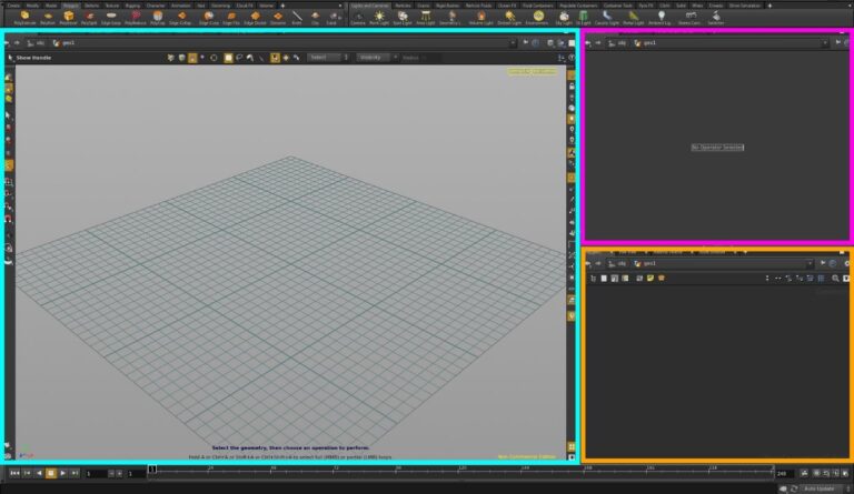 02. Houdini Interface and Navigation – CAVE Academy