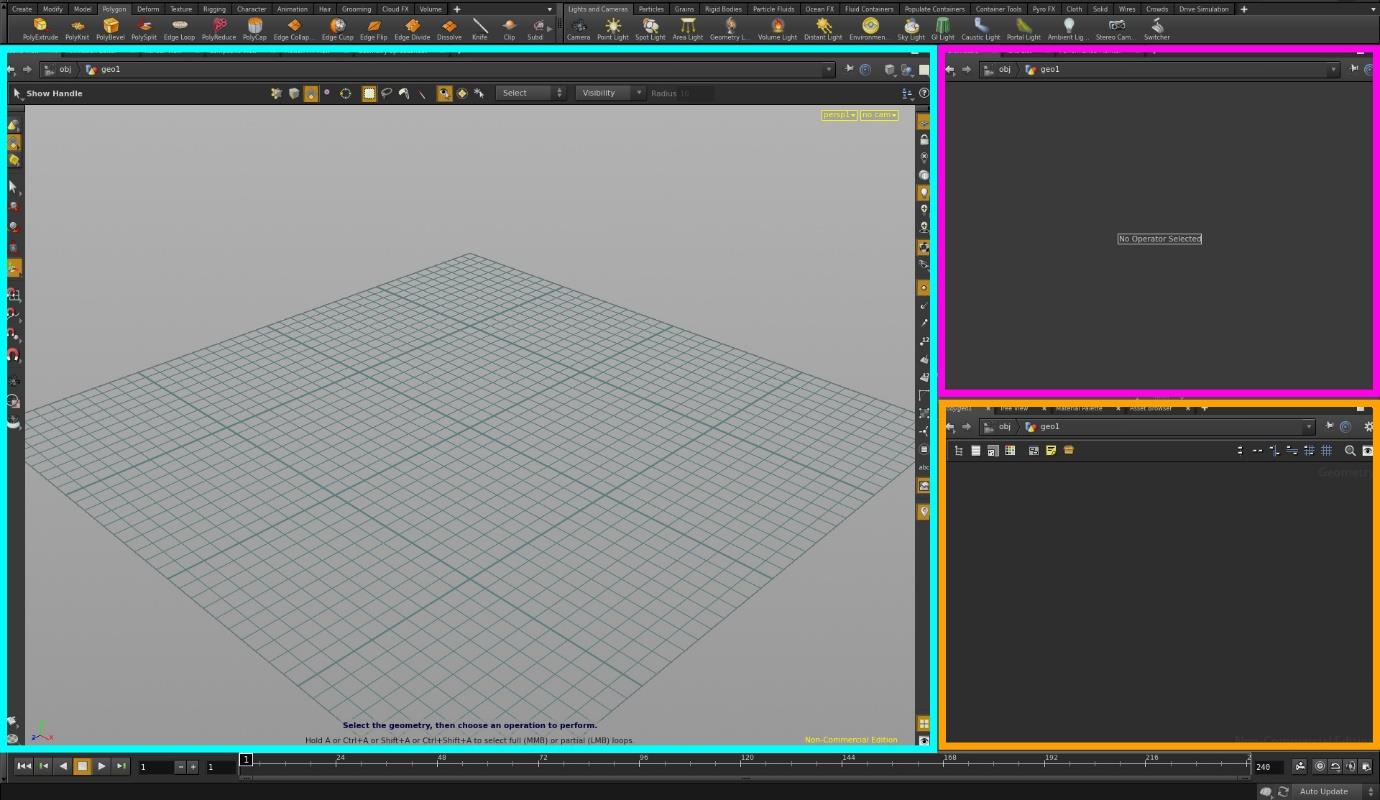02. Houdini Interface and Navigation – CAVE Academy