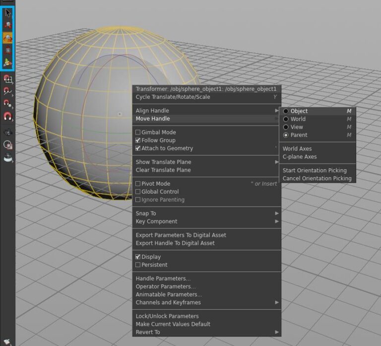 03. Houdini Transform and Selection Tools – CAVE Academy