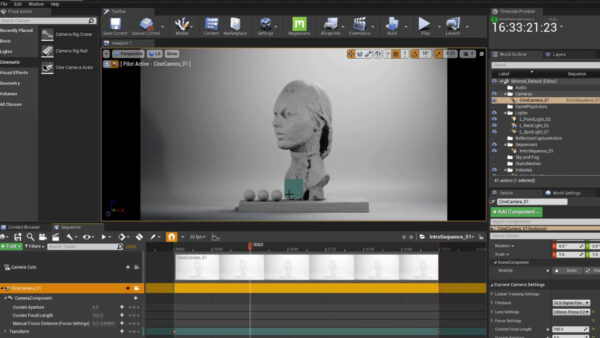 Introduction to Unreal Engine 1001 – CAVE Academy