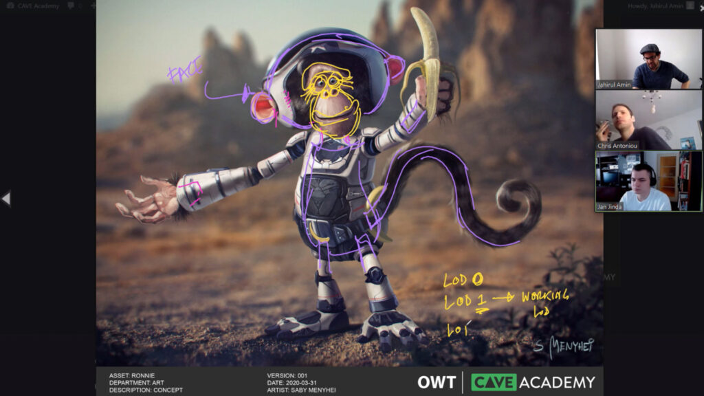 Modelling a Character for Feature Animation – Overview – CAVE Academy