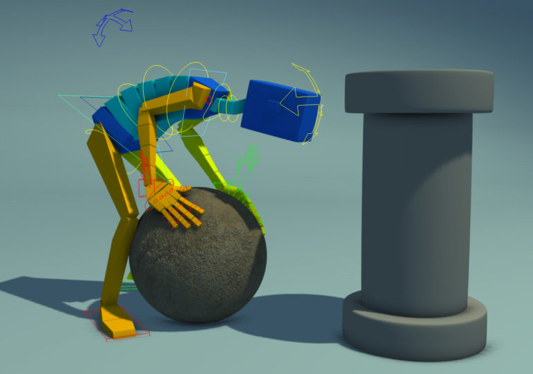 05. Animate a character lift weight – CAVE Academy