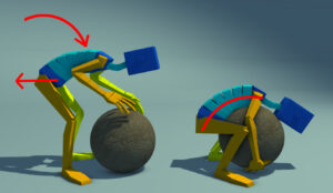 05. Animate a character lift weight – CAVE Academy