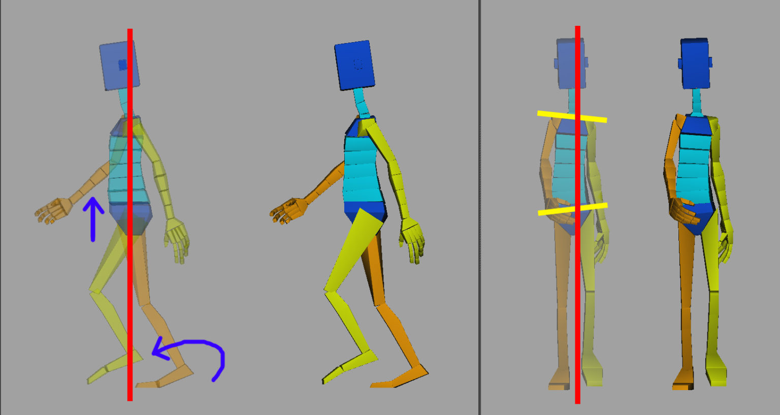 04. Animating a walk cycle – CAVE Academy