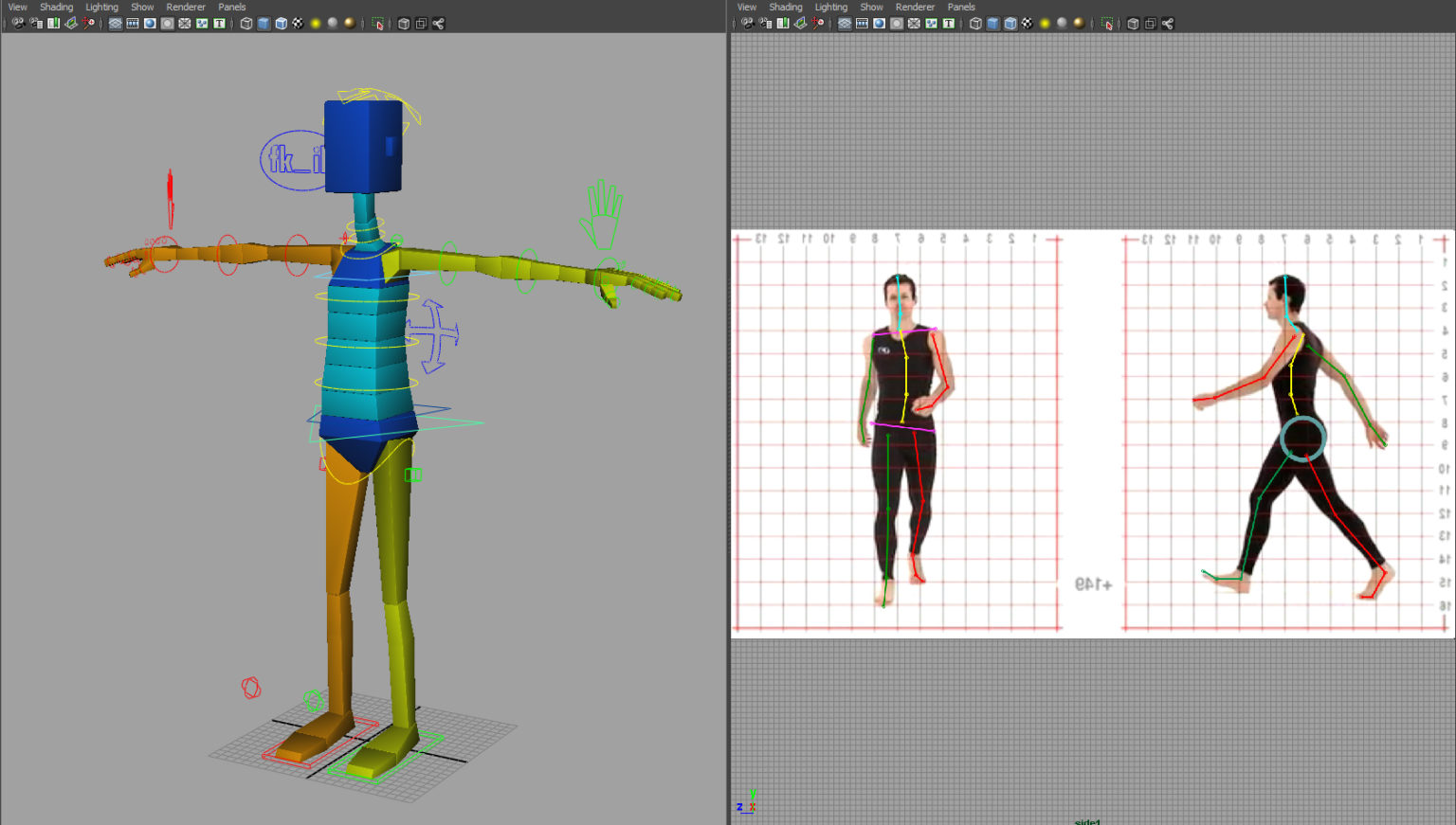 04. Animating a walk cycle – CAVE Academy