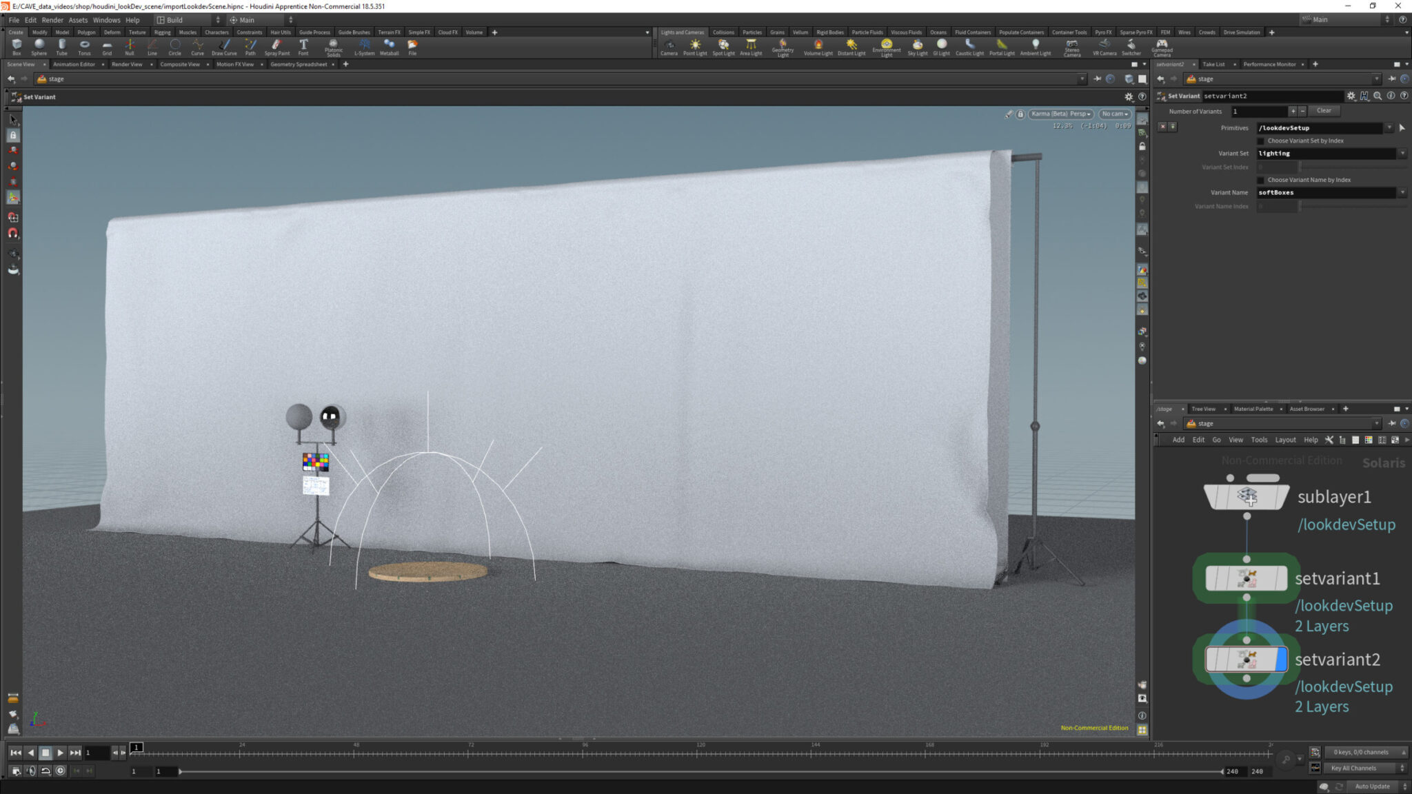 FREE – Houdini Look Development and Lighting Props – CAVE Academy