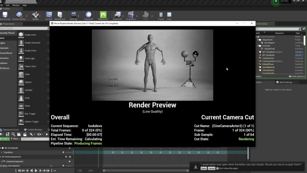 Unreal Character Look Dev and Lighting Turntable Project 1001 – CAVE ...