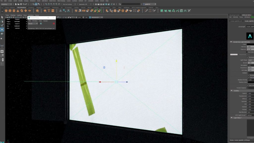 Maya Prop Look Dev and Lighting Turntable Project 1002 – CAVE Academy