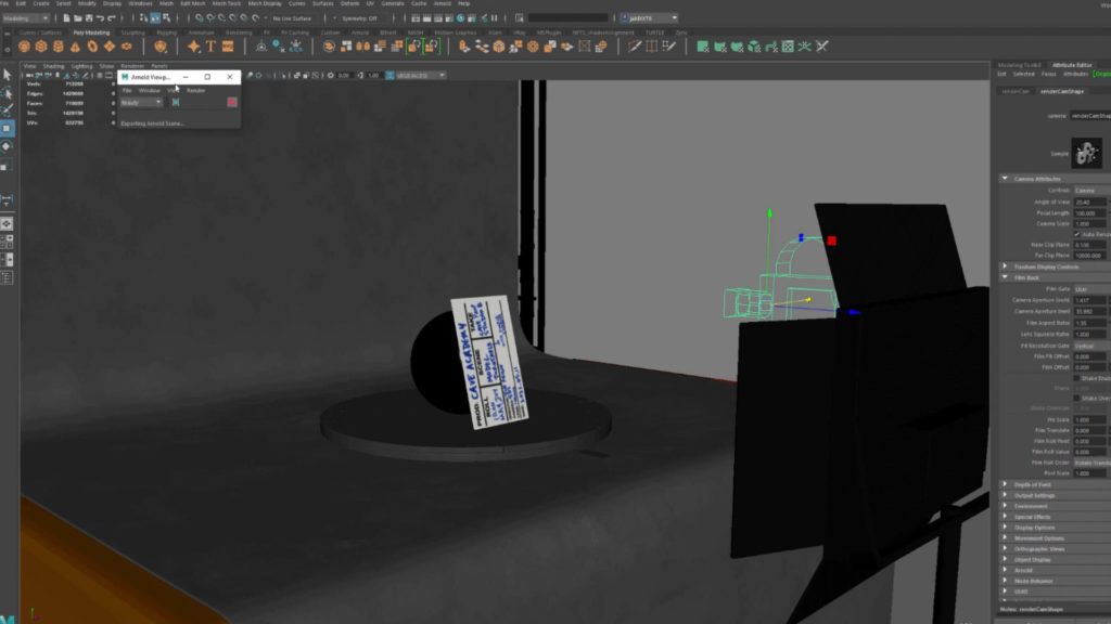 Maya Prop Look Dev and Lighting Turntable Project 1002 – CAVE Academy