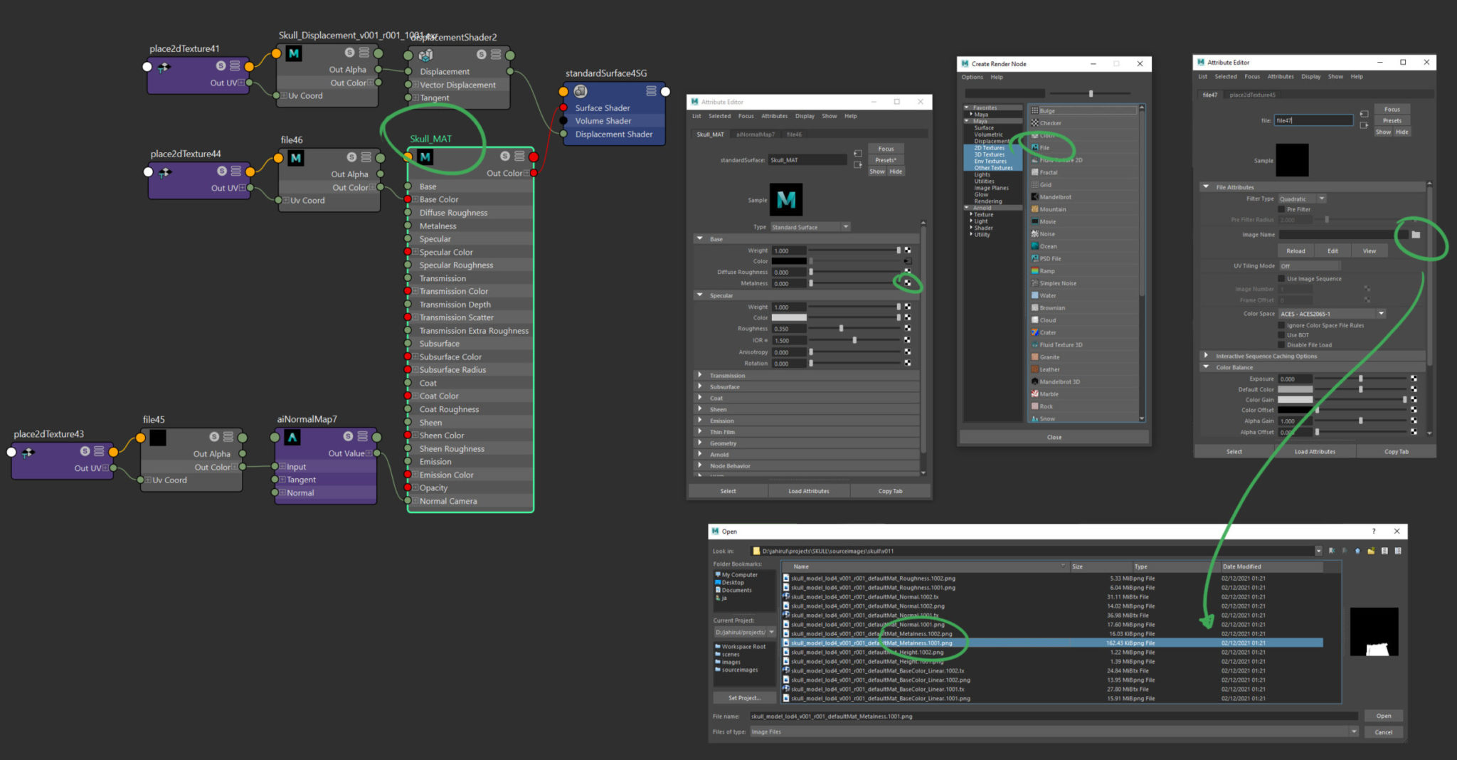 Setting up a PBR Metal/Roughness Shader – CAVE Academy