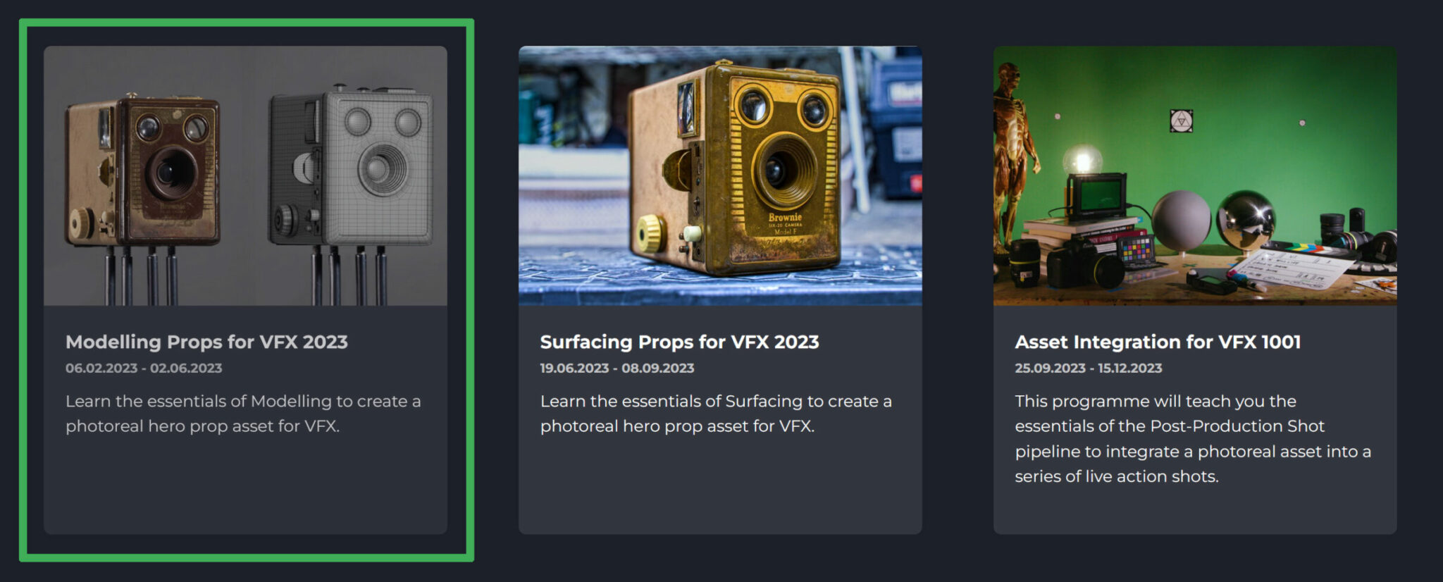 Modelling Props for VFX 2025 – CAVE Academy