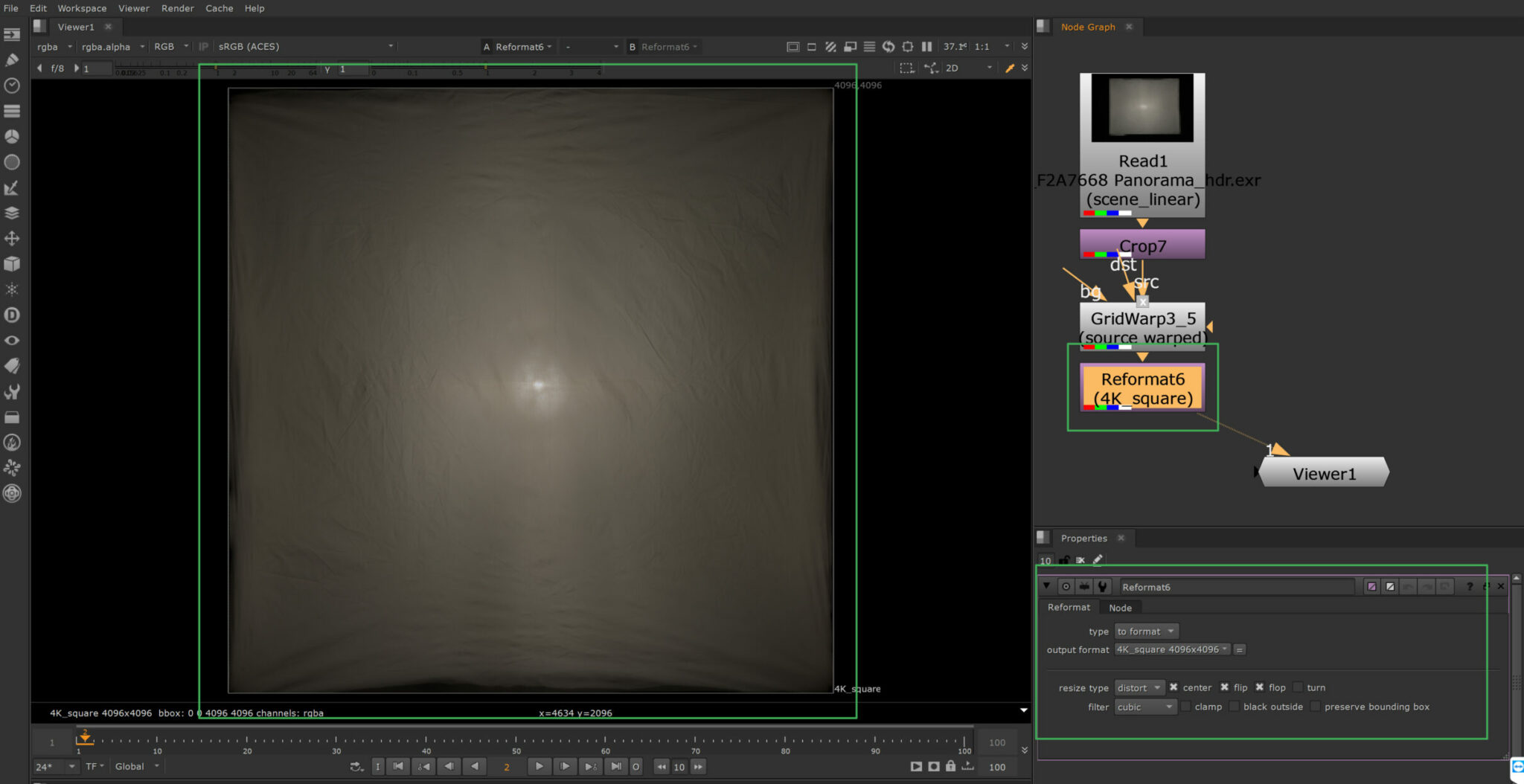 Creating a HDRI Light Map in ACES – CAVE Academy