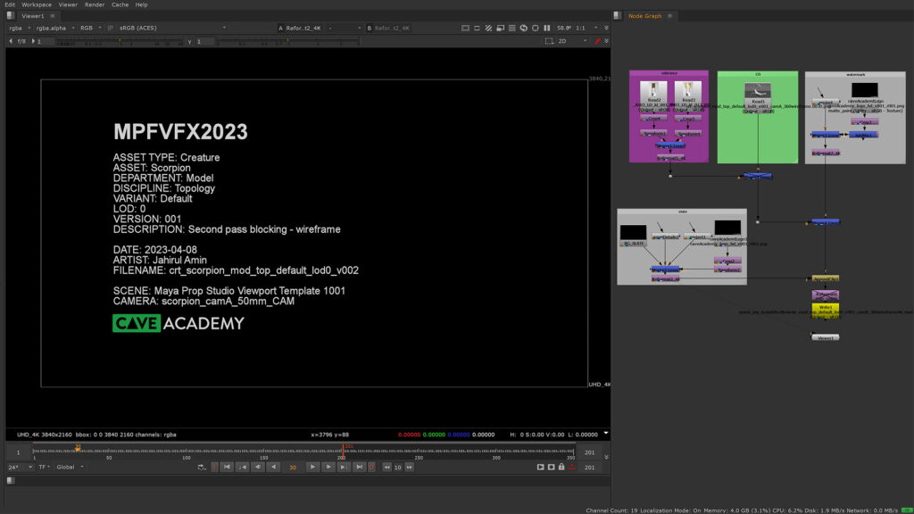 FREE – Maya Prop Studio Viewport Template 1001 – CAVE Academy