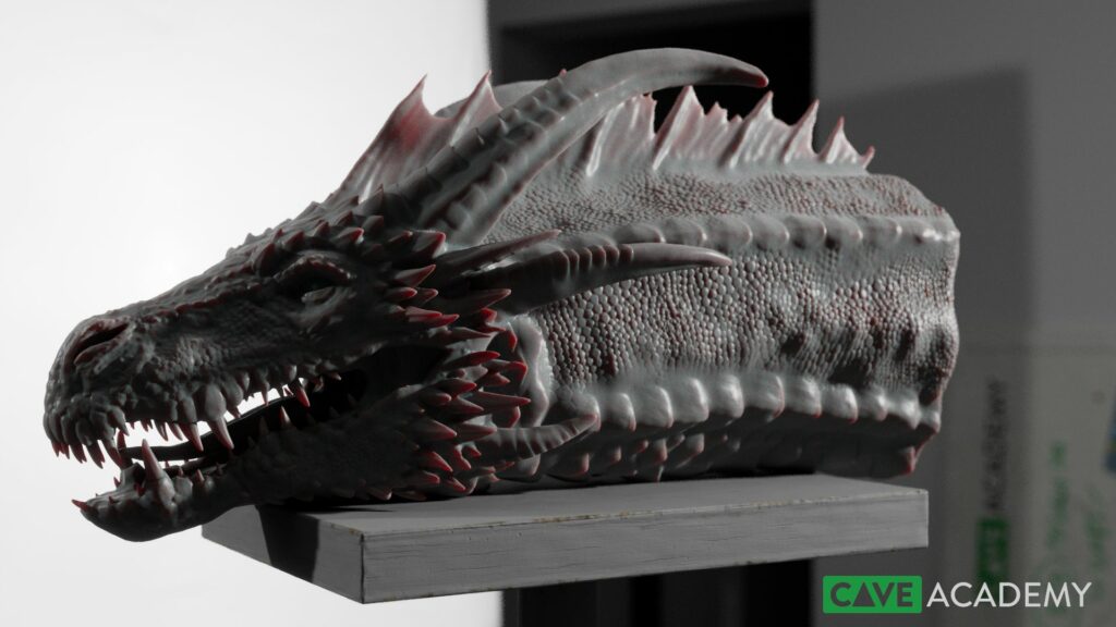 Maya Prop Look Development and Lighting Rig 1003 – CAVE Academy