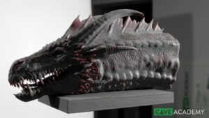 Maya Prop Look Development and Lighting Rig 1003 – CAVE Academy