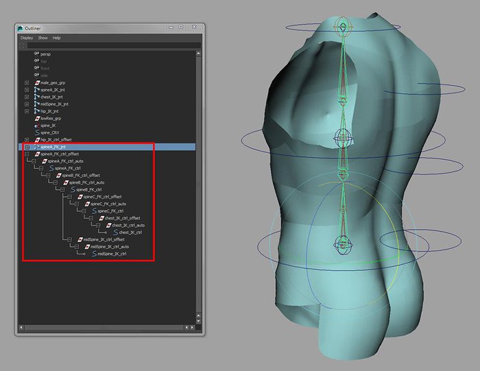 02. Rigging the Torso – CAVE Academy