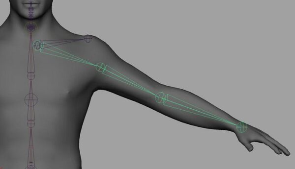 04. Rigging the Shoulders and the Arms – CAVE Academy