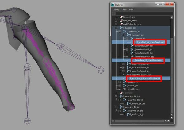04. Rigging the Shoulders and the Arms – CAVE Academy