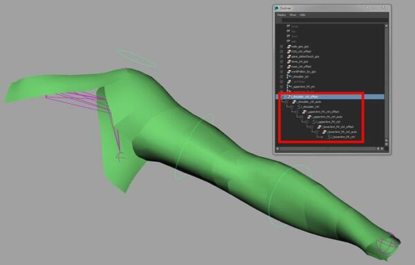 04. Rigging the Shoulders and the Arms – CAVE Academy