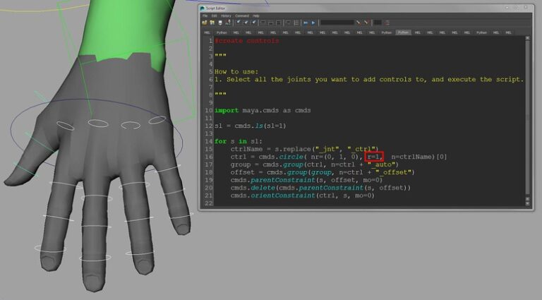 05. Rigging the Hands – CAVE Academy