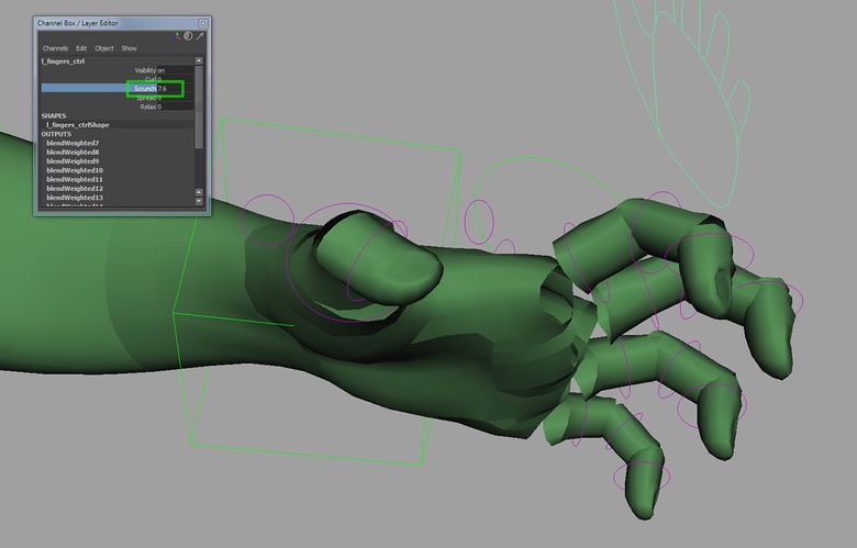 08. Rigging the Fingers and Thumbs – CAVE Academy