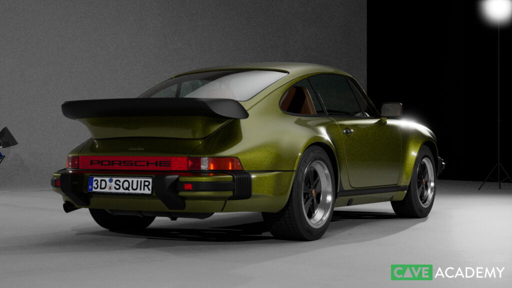 Maya Vehicle Look Dev and Lighting Rig 1003 – CAVE Academy