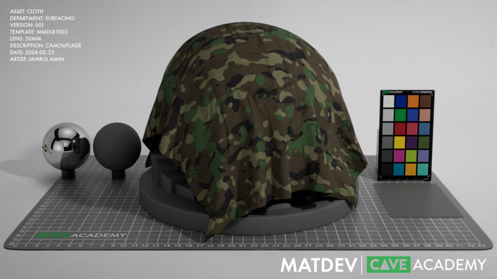 Maya Material Development Lighting Rig 1003 – CAVE Academy