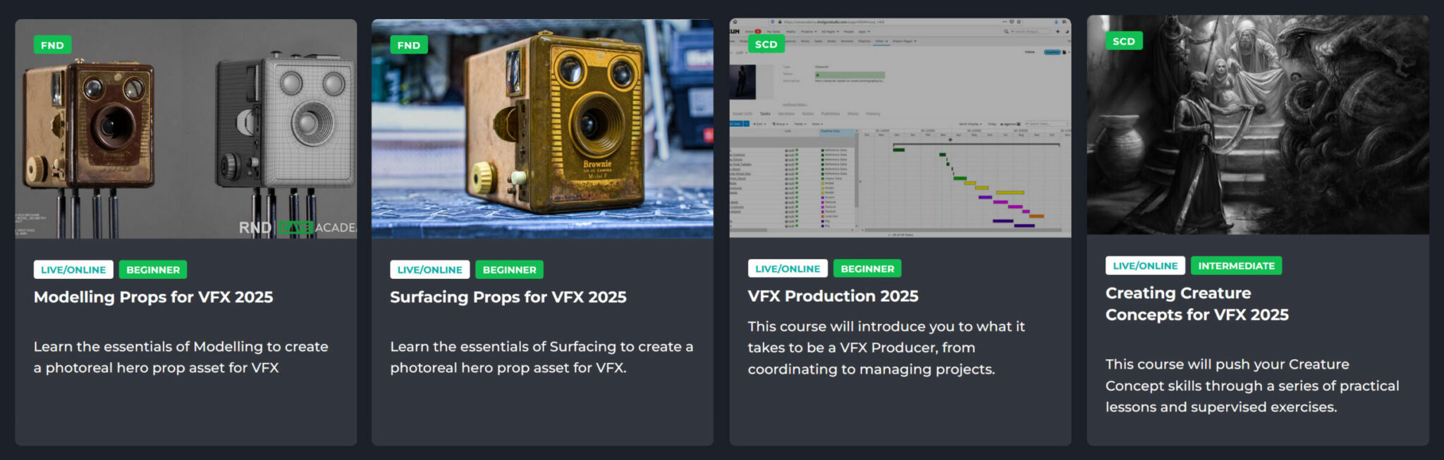 Creating Creature Concepts for VFX 2025 – CAVE Academy