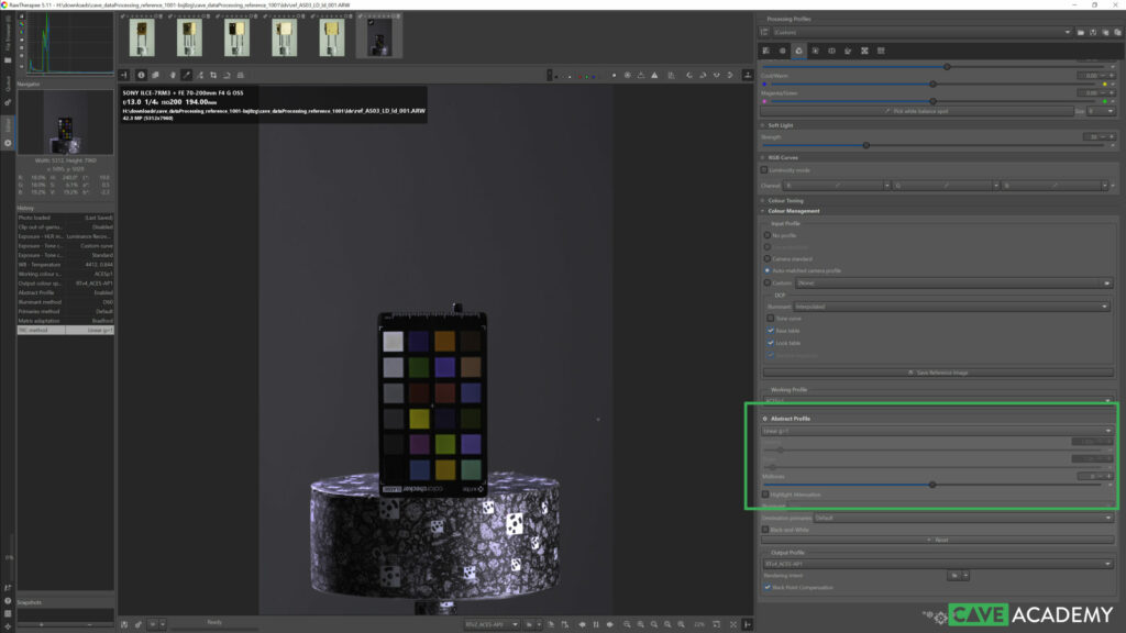 Prepping Onset Stills Photography – CAVE Academy