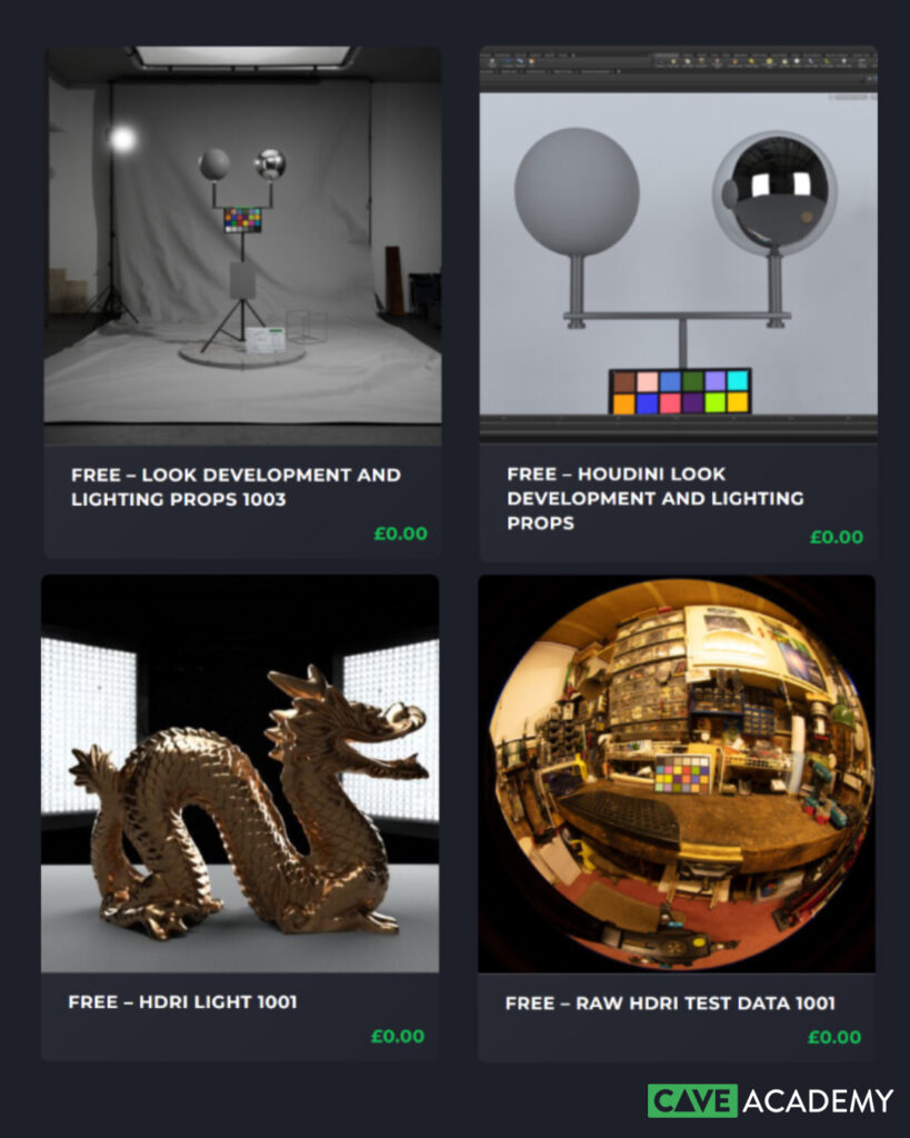 Support for our Games and VFX friends – CAVE Academy